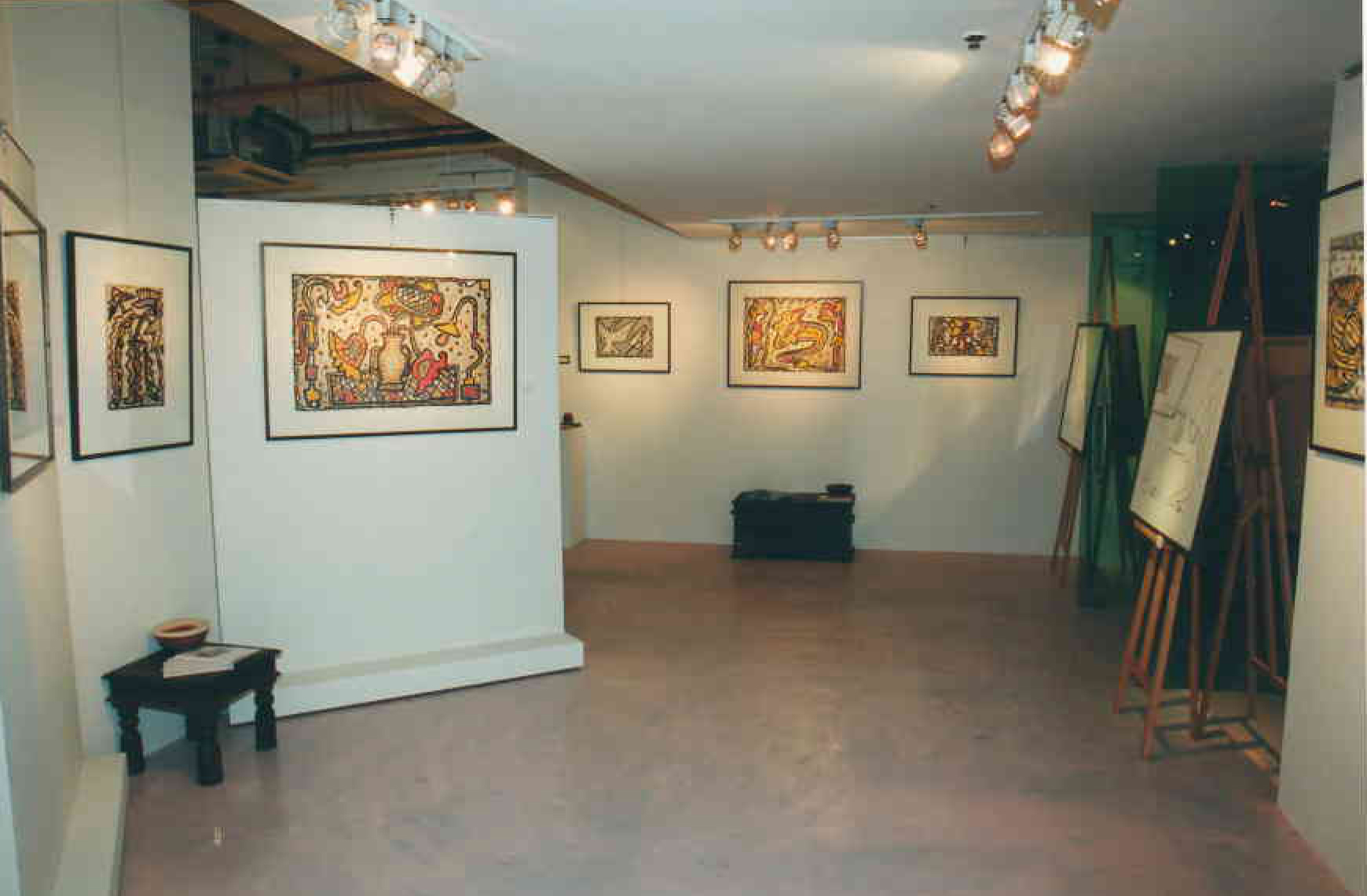 Unbound Linearity- Painted drawings – Gajah Gallery